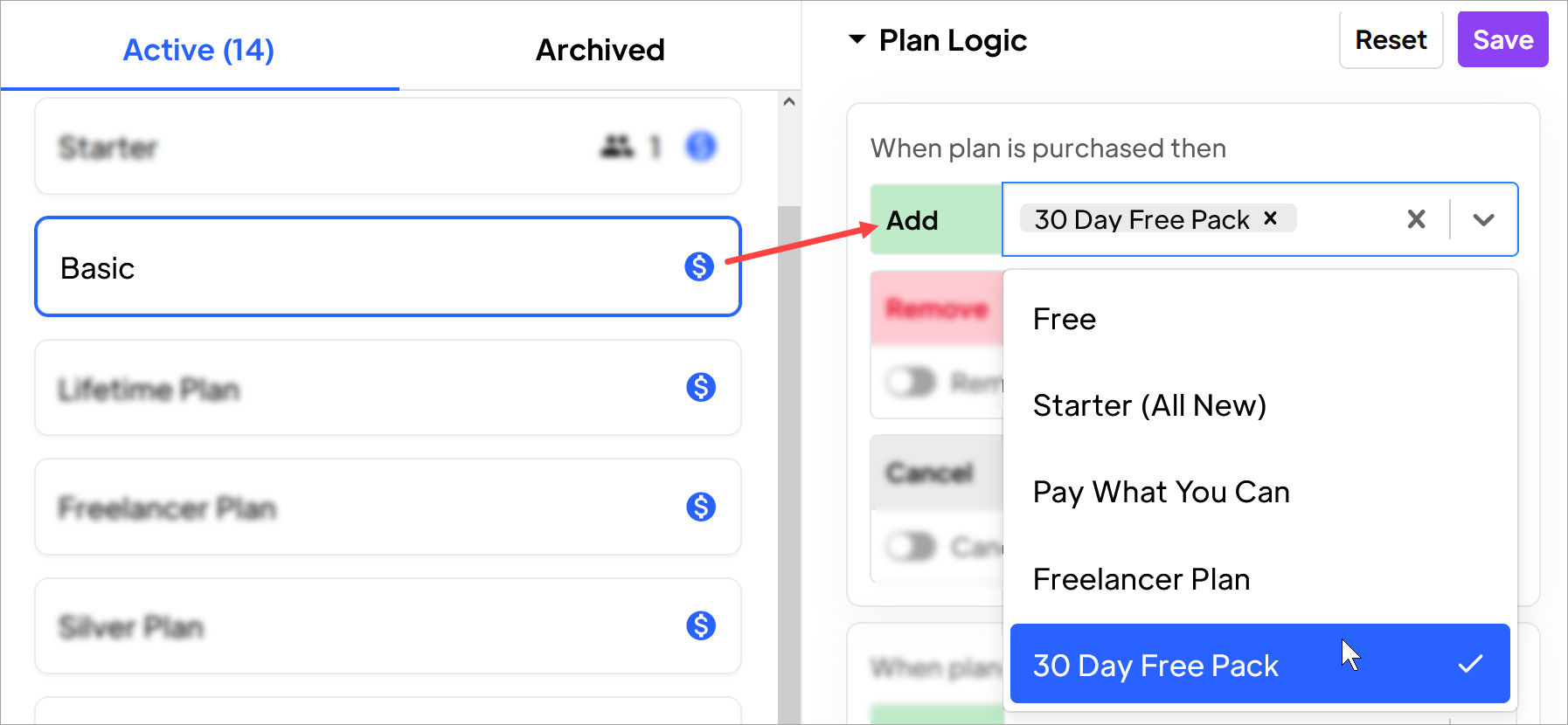 Plan Logic – Memberstack 2.0