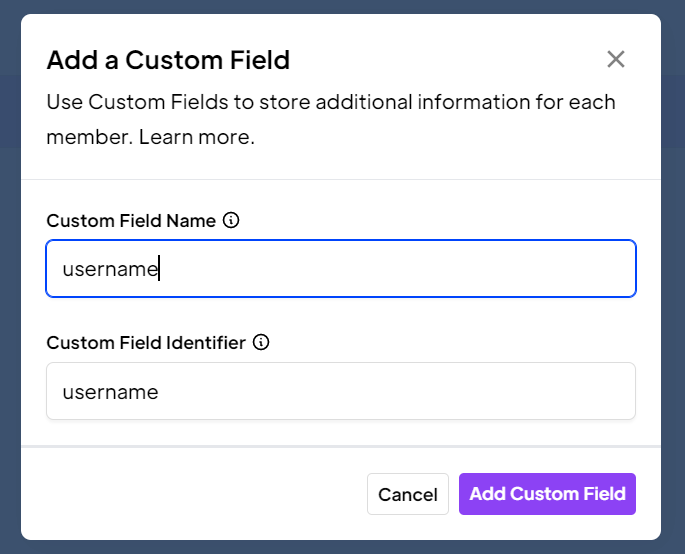 Understanding Member Data In Memberstack Custom Fields Metadata And Json Memberstack 20
